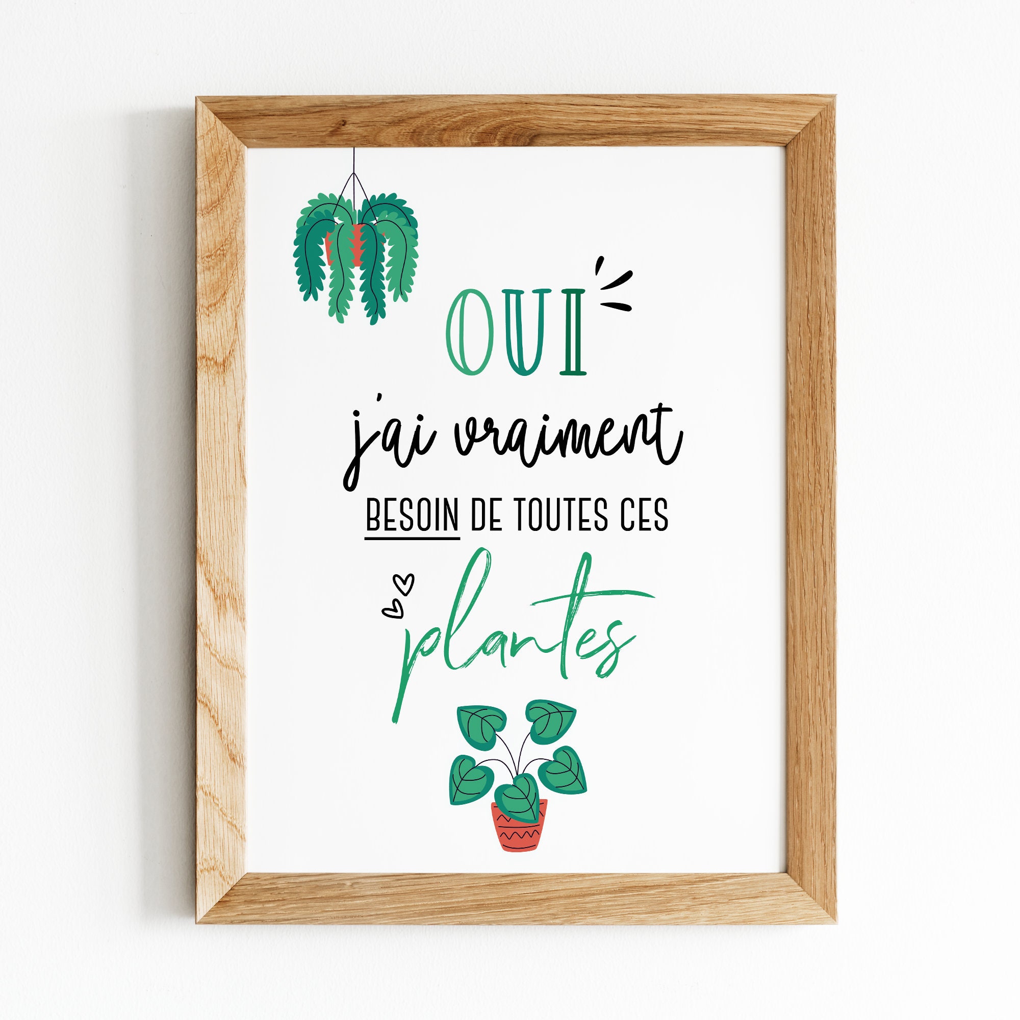 Poster for Plant Lovers, Plant Addicts - Etsy