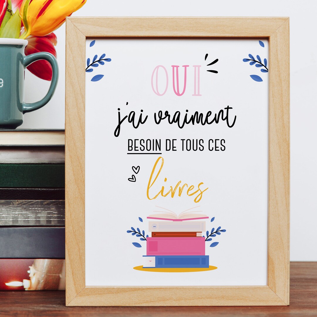 Poster for Book Lovers, Book Addicts - Etsy