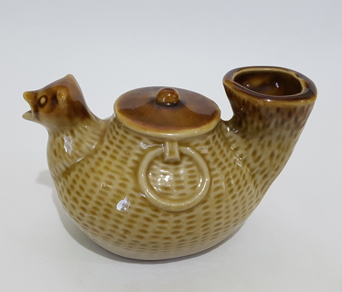 Tanuki Raccoon Dog Tokkuri Sake Set CecysAsianShop | Etsy