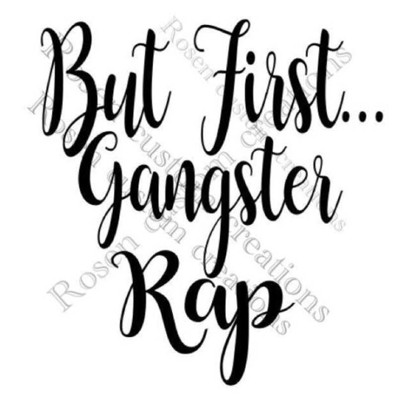 Gangster Rap Svg - Etsy