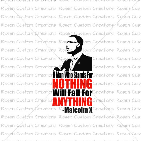 Malcolm X - Etsy