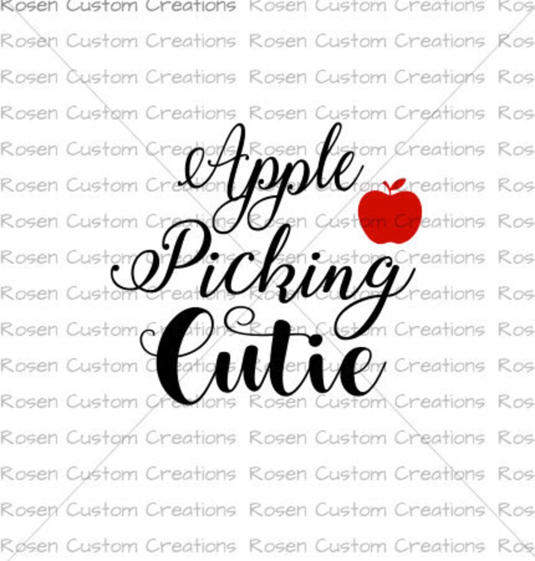 Apple Picking Svg. Apples Svg. Cricut Cut Files. Harvest Svg ...