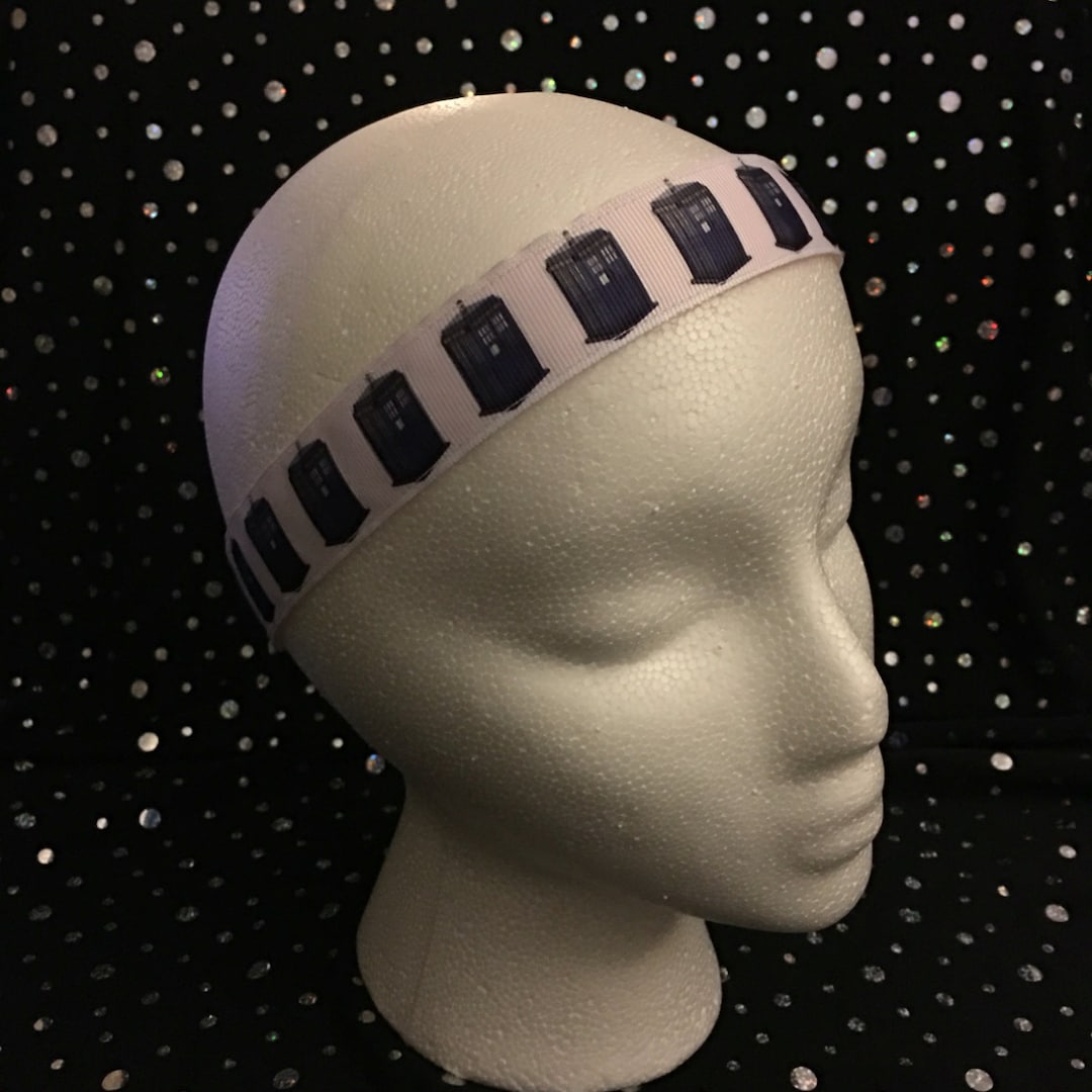 Doctor Who Tardis Non-slip Headband - Etsy UK