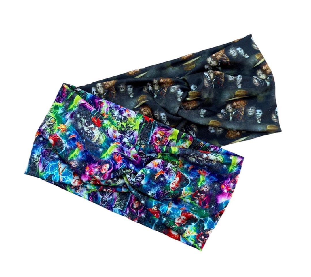 Horror Movie Twisted Headbands, Hocus Pocus Stretchy Halloween ...