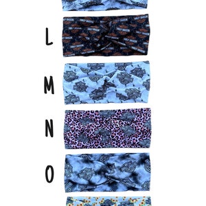 Women's Motorcycle Headbands, Wide Twisted Stretchy Biker Headbands for ...