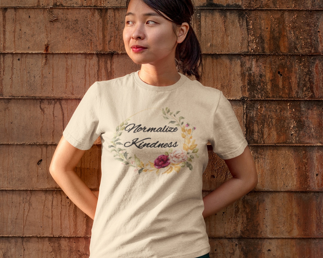 Normalize Kindness Be Kind Kindness Women's Boyfriend - Etsy