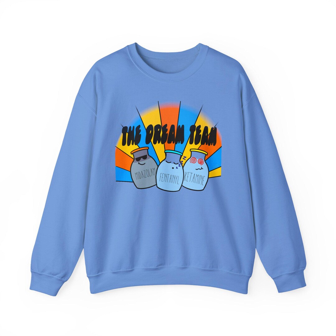 The Dream Team Anesthesia Crewneck Sweatshirt | Gift for Anesthesia ...