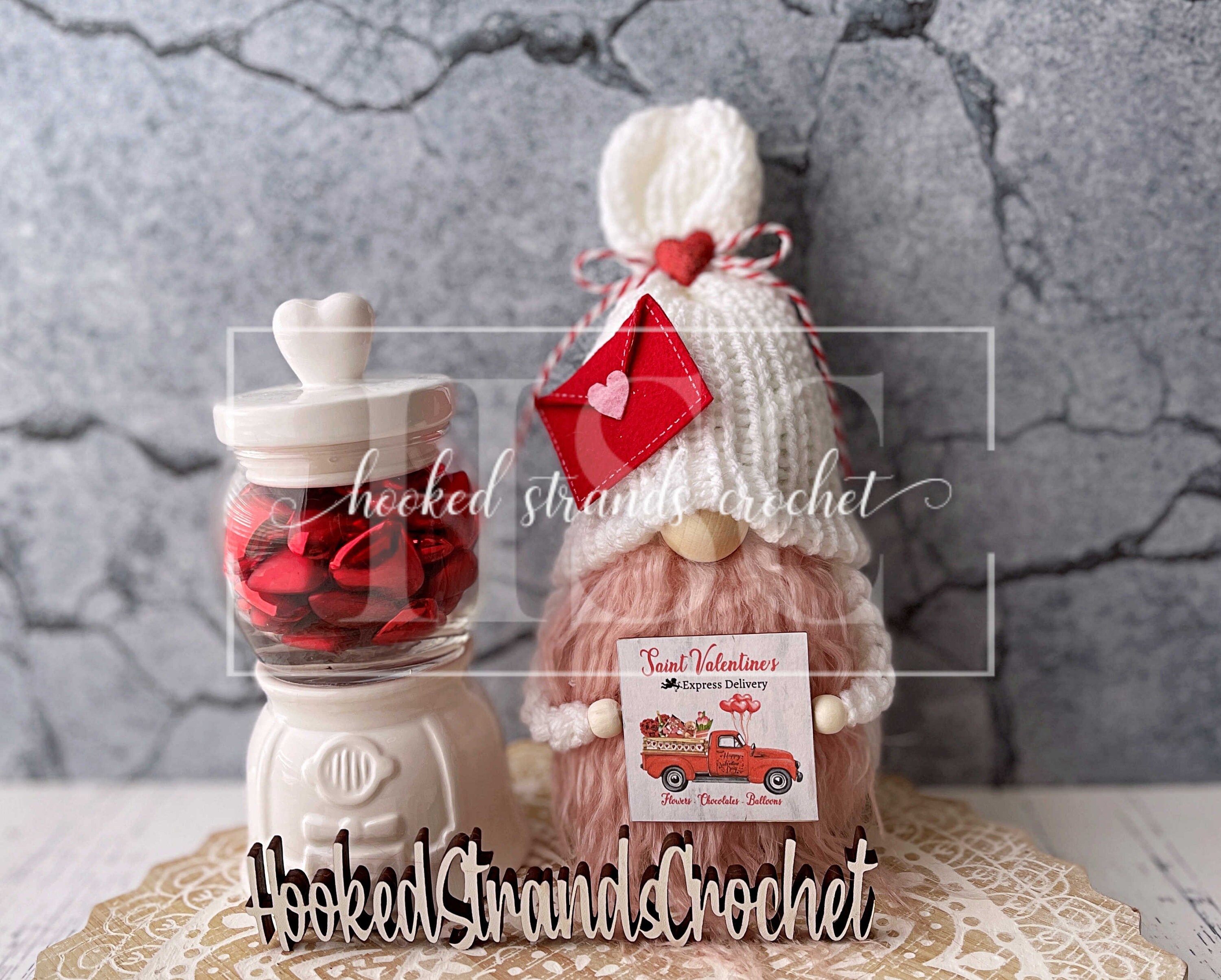 Valentines Day Gnome Tiered Tray Decor Valentines Decor - Etsy