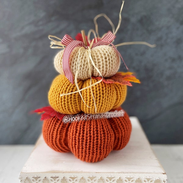 Knit Pumpkins - Etsy