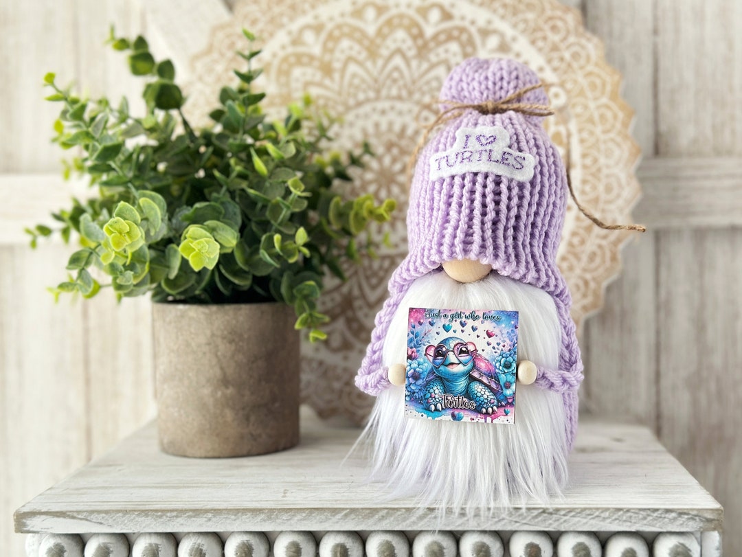 Crochet Turtle Gnome – Handmade Tiered Tray Decor - Etsy