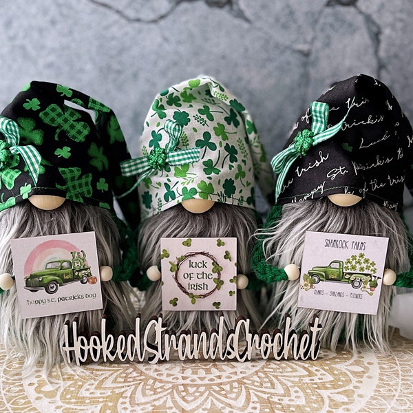 St Patricks Day Gnome - Etsy