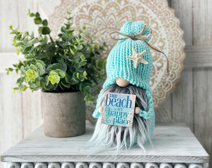 Beach Mermaid Gnome Gift Idea Decor - Etsy