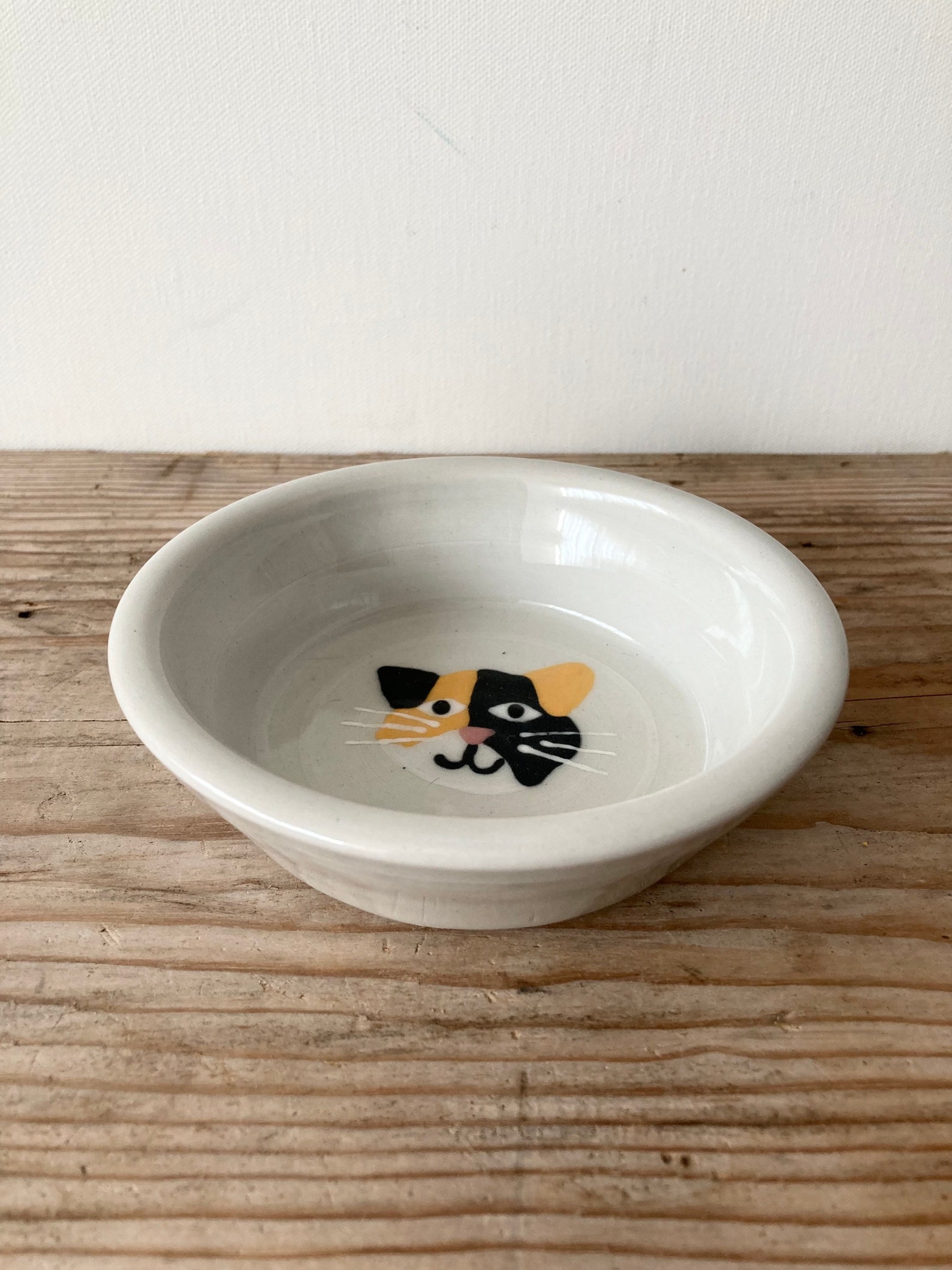 Calico Cat Dish - Etsy