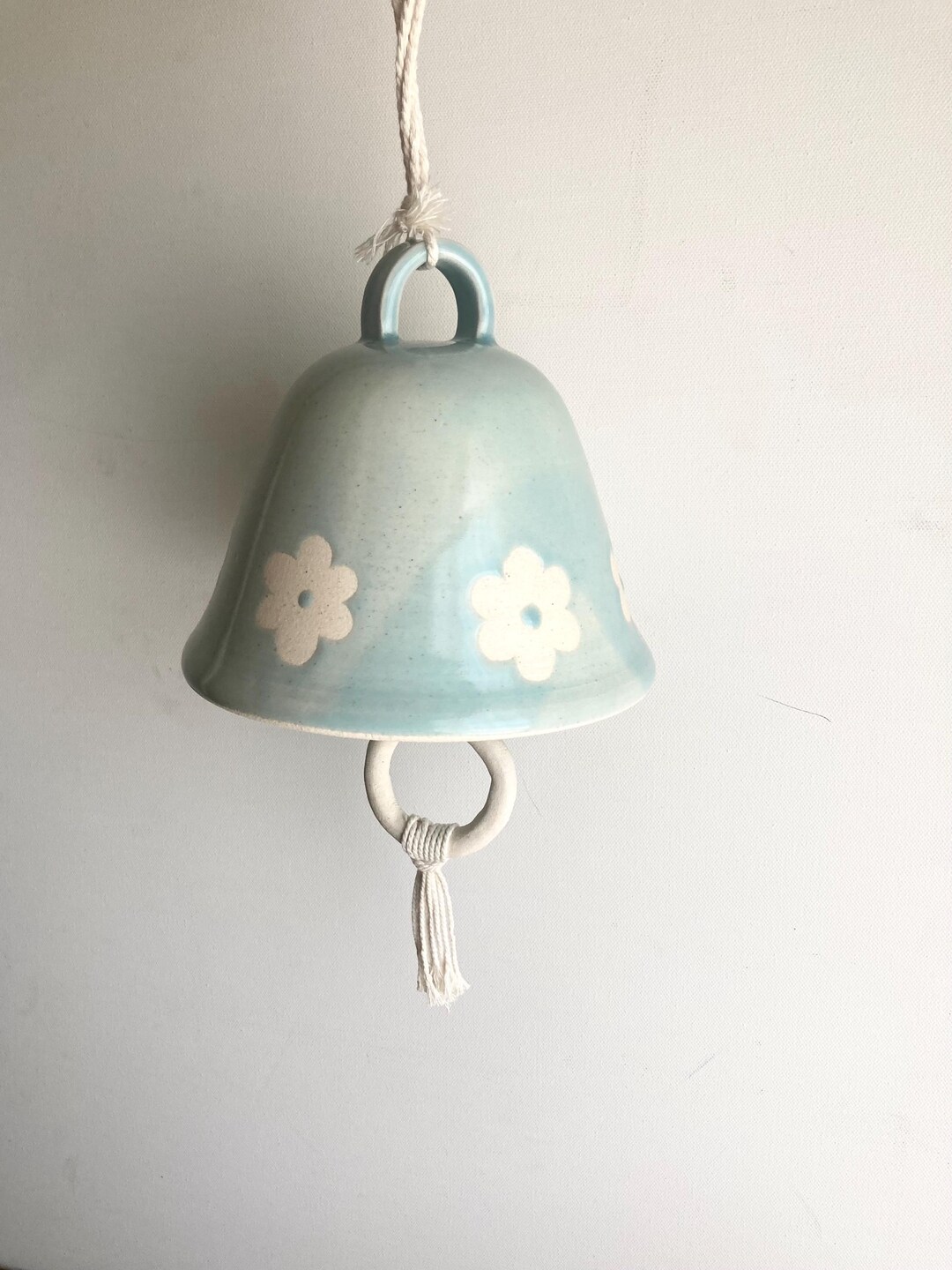 Blue Flower Bell - Etsy
