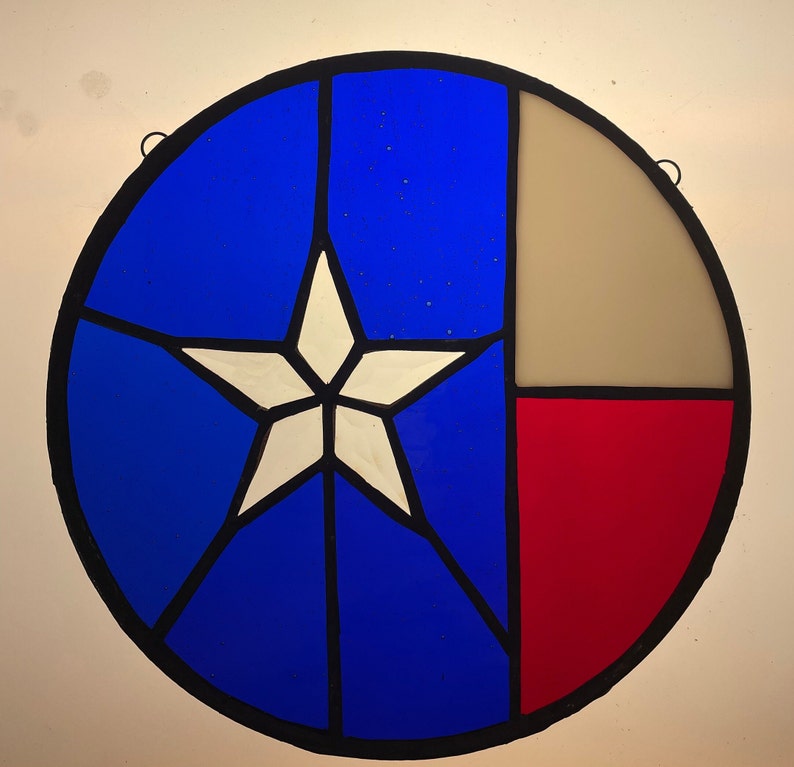 Texas Flag, Stained Glass - Etsy