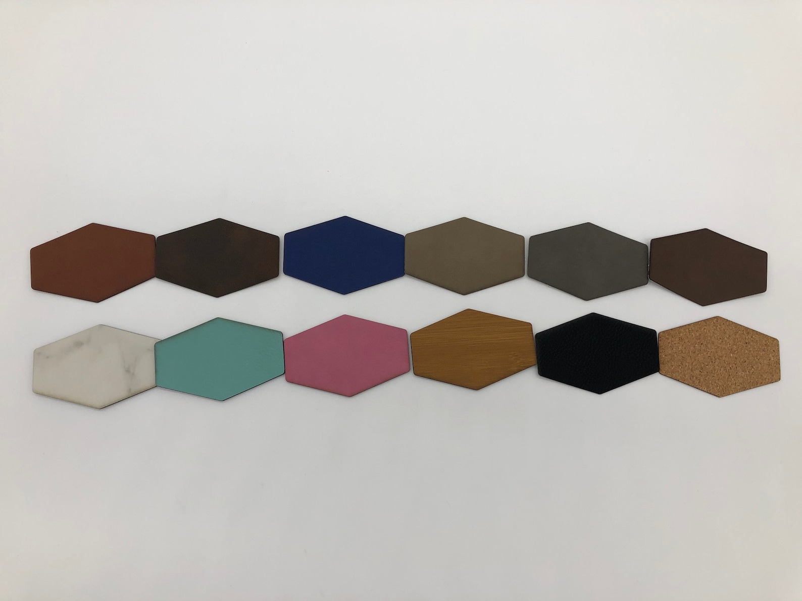 Various Shape Hexagon Leatherette Patches With Adhesive - Etsy