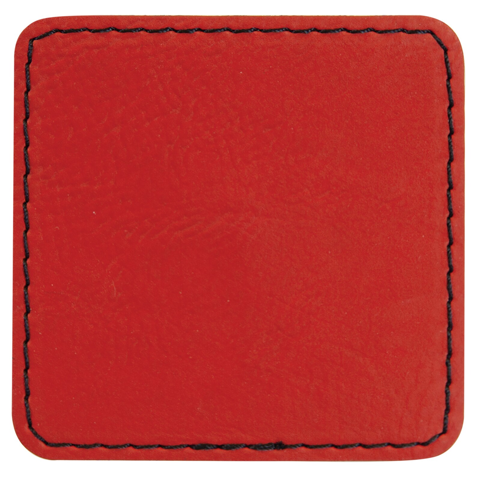 Set of 10 Blank Red Laserable Leatherette Square Patch With - Etsy