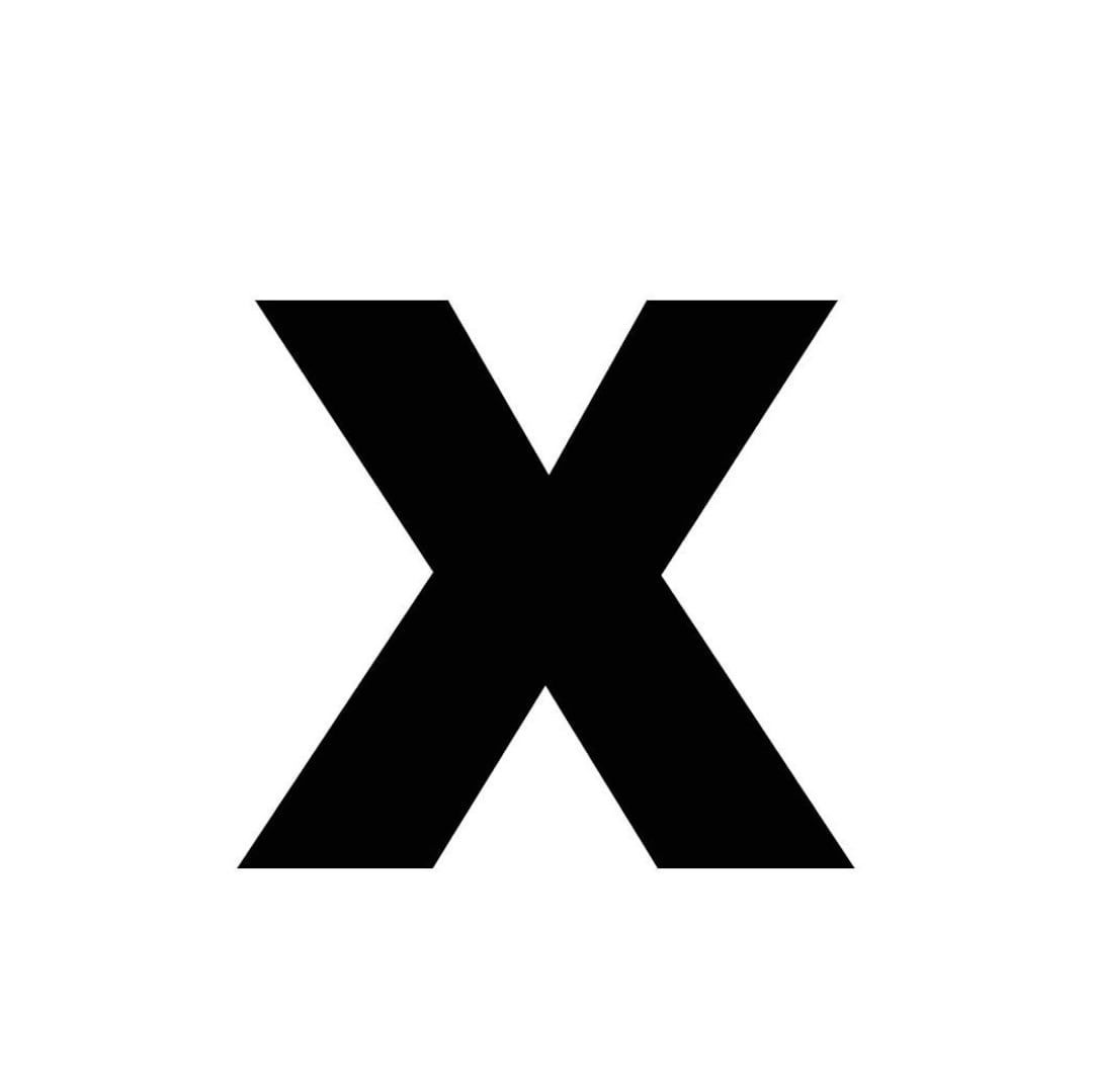 Set of 10 Letter x Leatherette Patches With Adhesive Backing, Laserable ...