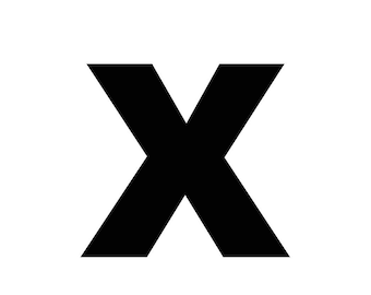 Set of 10 Letter k Leatherette Patches With Adhesive Backing, Laserable ...