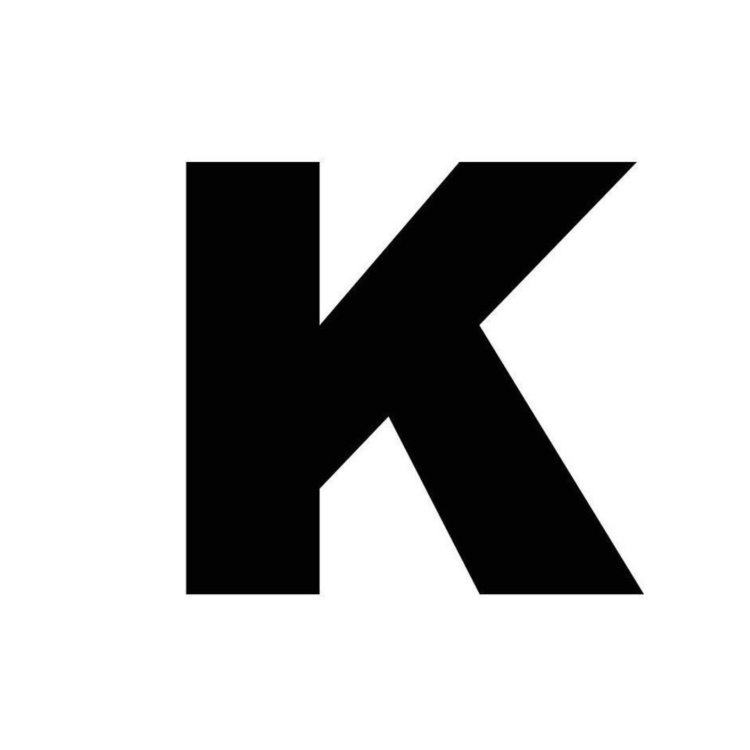 Set of 10 Letter "k" Leatherette Patches With Adhesive Backing ...