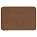 Set of 10 Blank Dark Brown Laserable Leatherette Rectangle Patch With ...