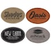 Variety Sample Pack of Laserable Leatherette Patches With Adhesive, Hat ...