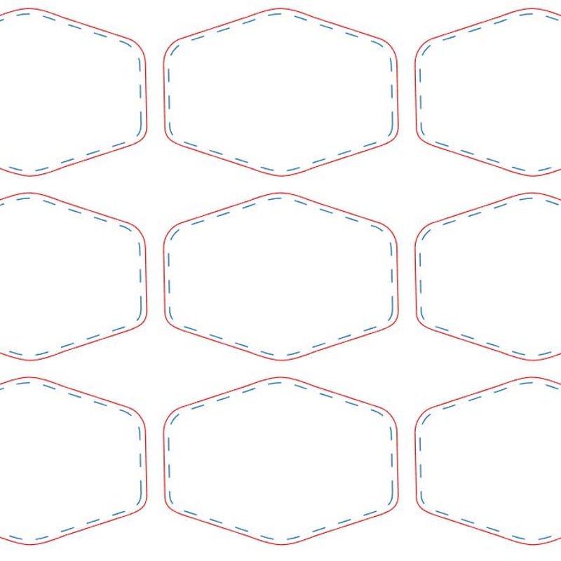 Hexagon Wall Art - Etsy