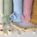 SET of Macrame Cotton Cord Bundles for Crafts 3-ply 3 Strand - Etsy
