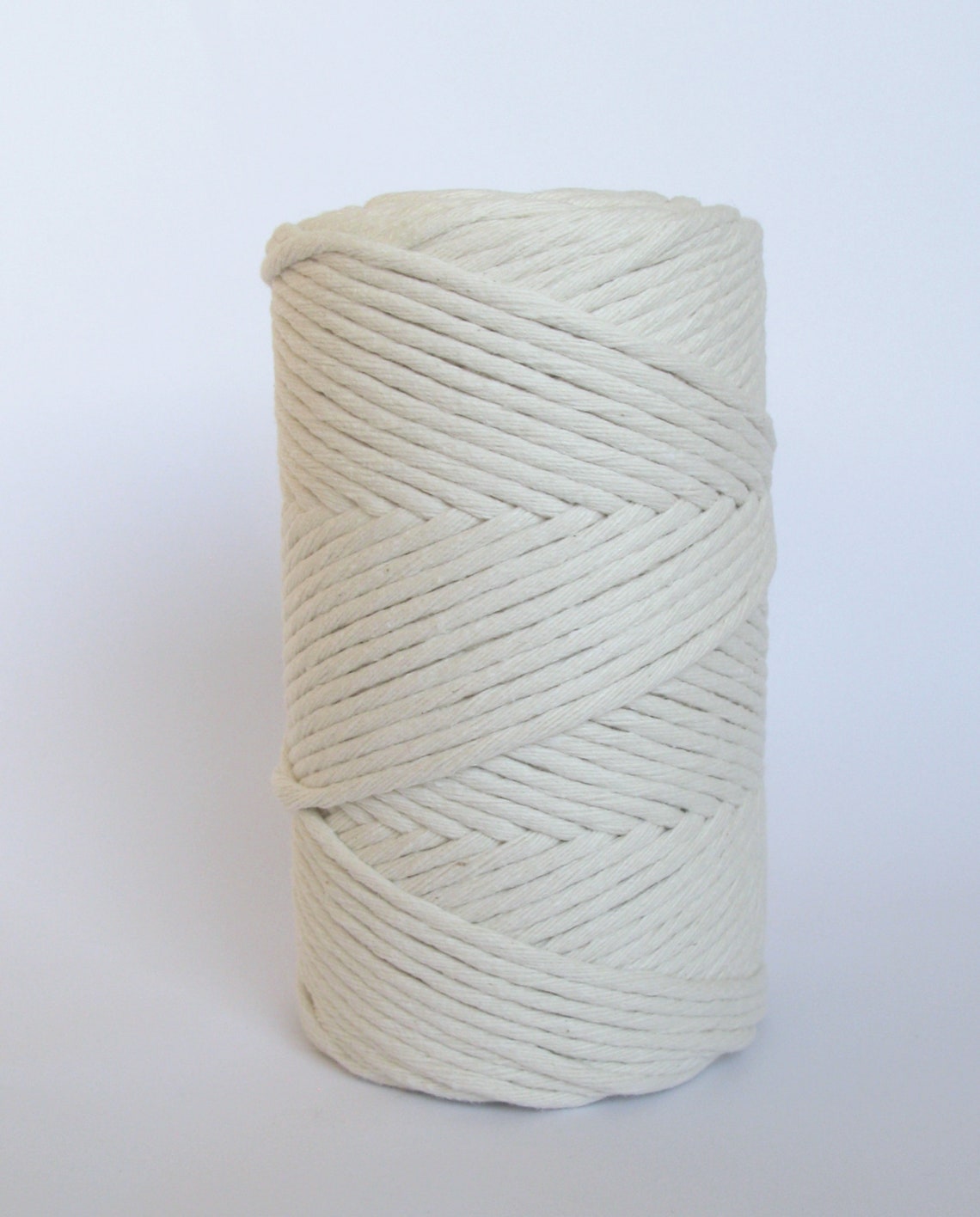 Single Strand Bulk Macrame Cord 100% Cotton Fiber Art Rope - Etsy