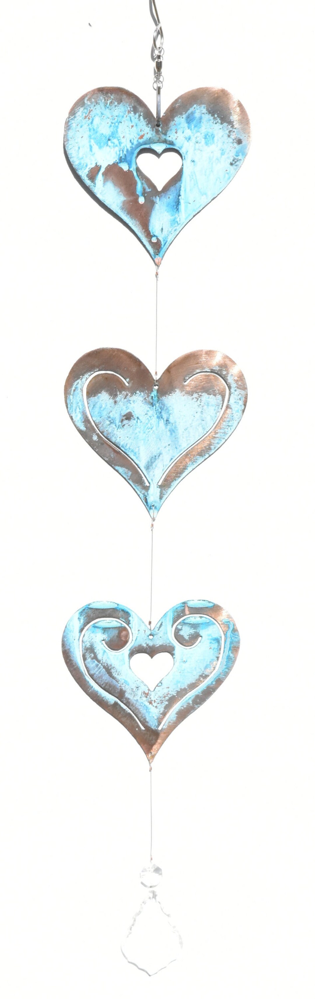 Copper Heart Spinners - Etsy