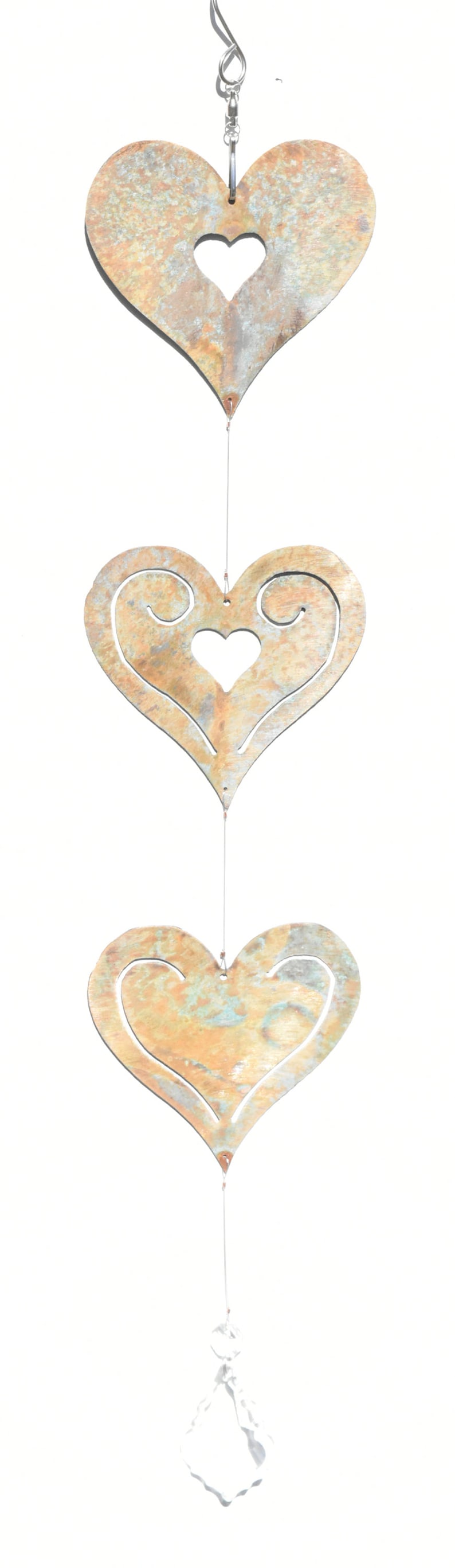 Copper Heart Spinners - Etsy