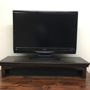 LED TV Riser Stand Laptop Organizer Stand Traditional Alder New Colors ...