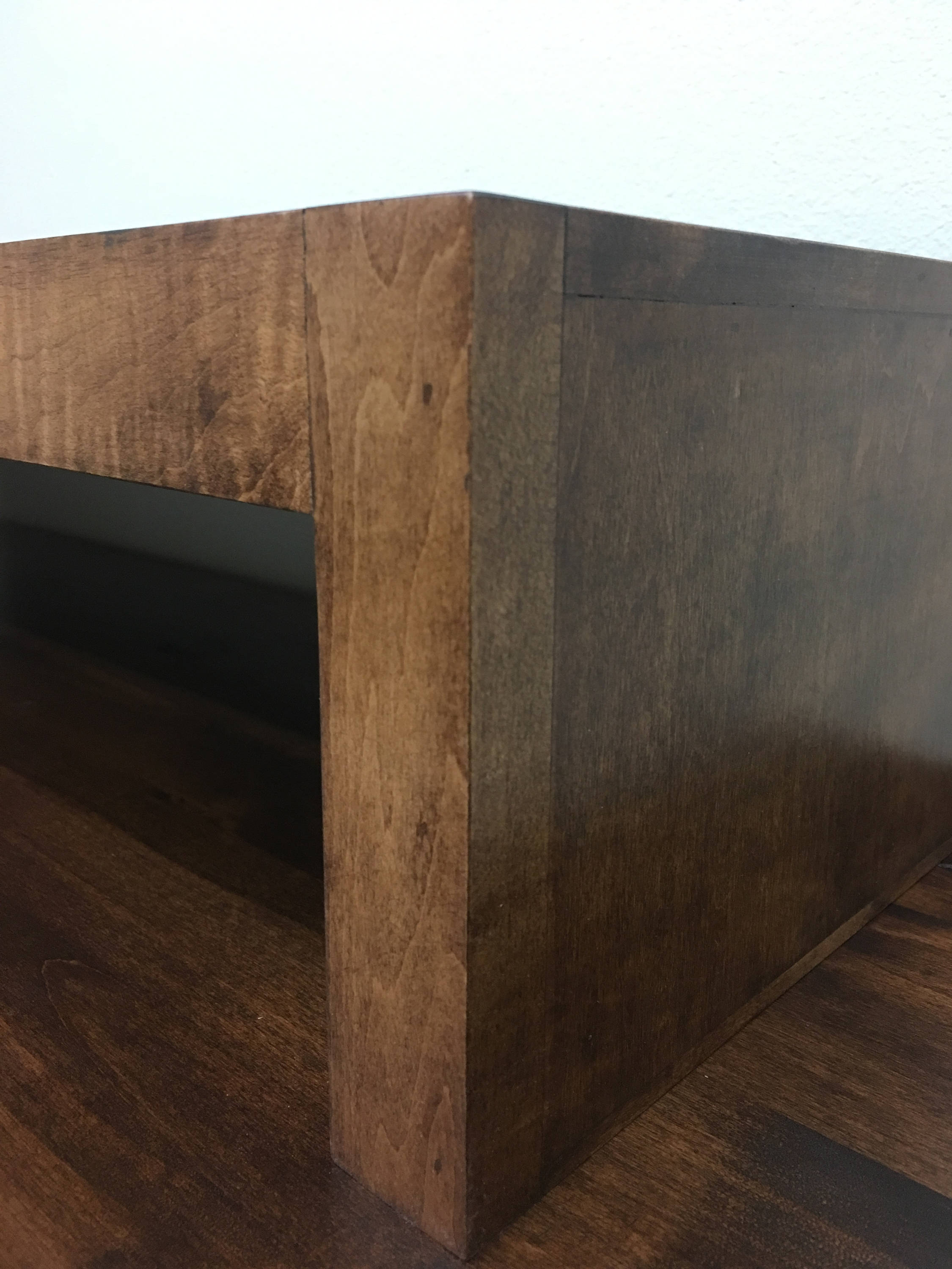 LED Modern TV Riser Stand in Maple | Etsy