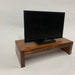 LED Computer 26 Monitor Stand in Rustic Hardwood-5 Finish Options - Etsy