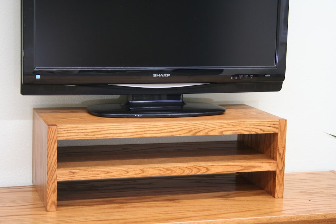 TV Riser Stand/entertainment Center Space Saver - Etsy