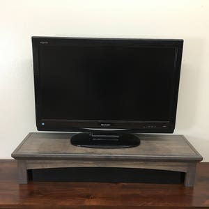 LED TV Riser Stand in Shaker Alder New Colors - Etsy