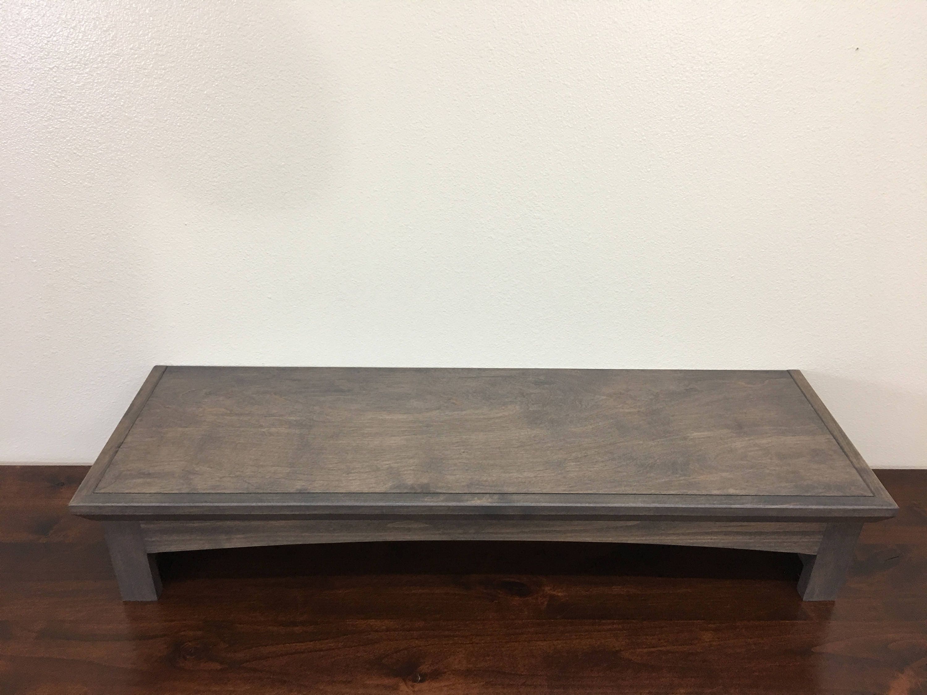 LED TV Riser Stand in Shaker Alder New Colors - Etsy