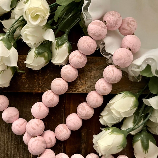 Pink Garland - Etsy