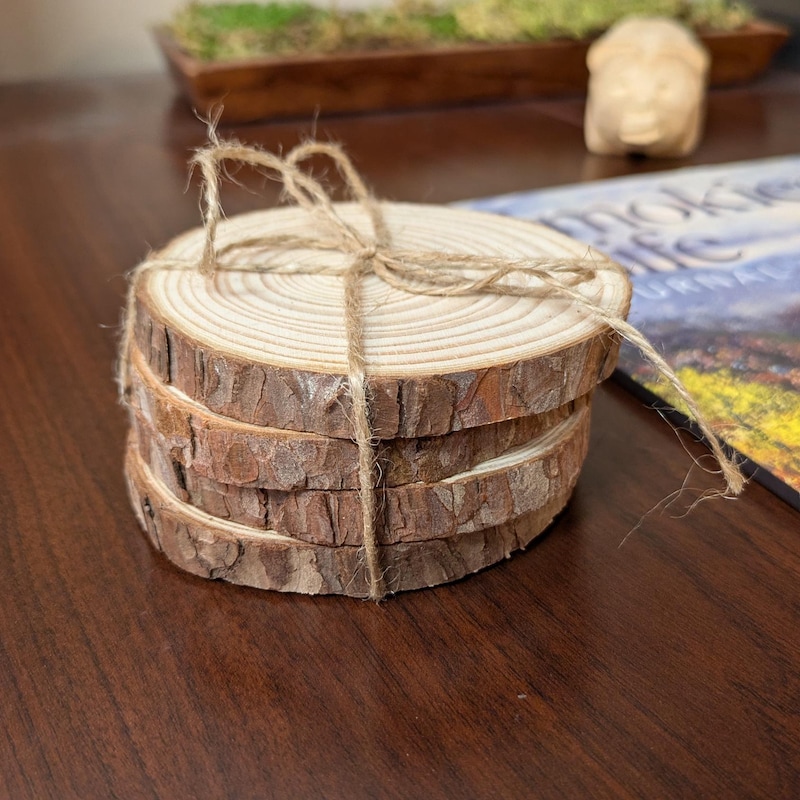 Pine Coasters - Etsy