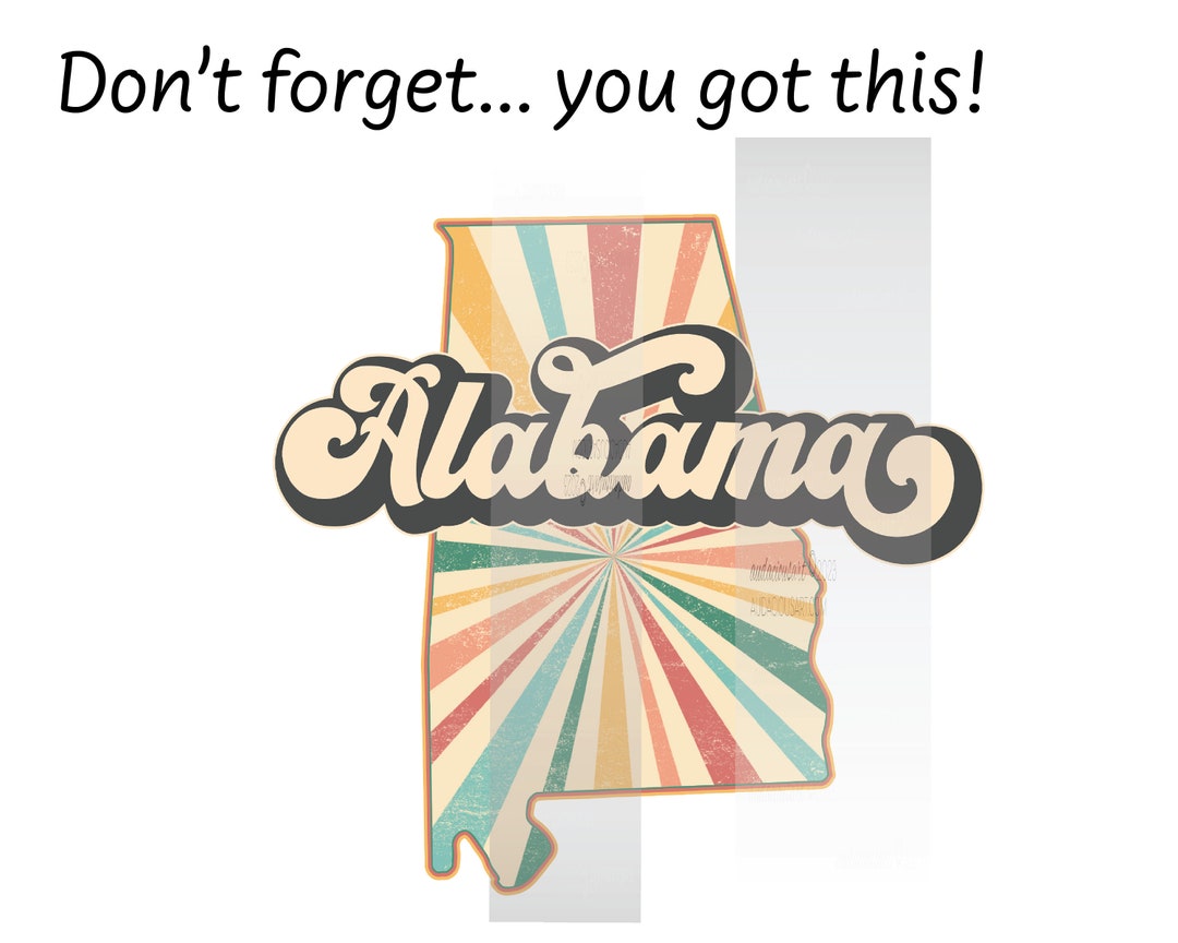 Alabama SVG Cross Stitch Pattern Clipart Digital Download Commercial ...