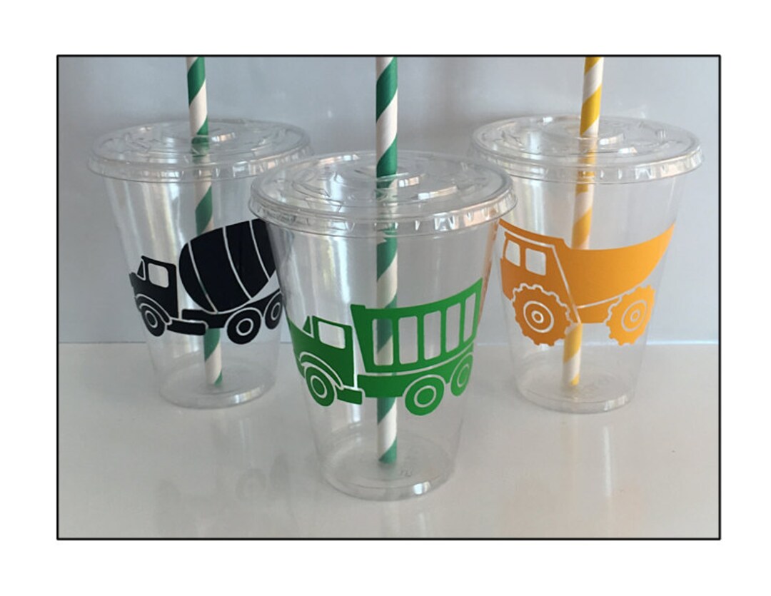 Truck Themed Party Cups - Etsy