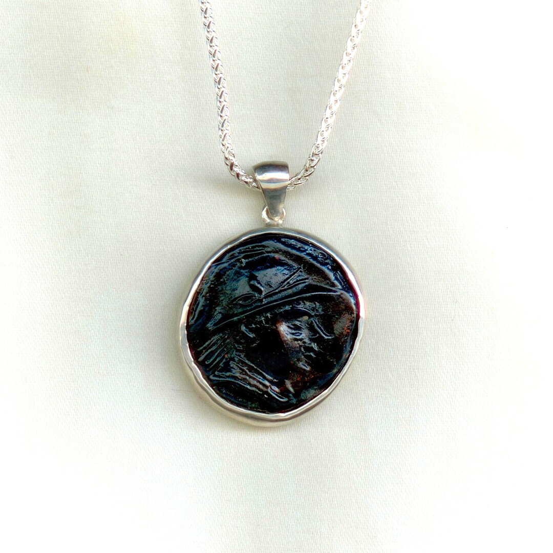 Bactrian Coin Weight With Soldier's Portrait - Etsy