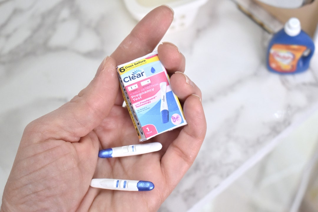 Miniature Pregnancy Test 1/4 Bjd Dolls, MSD, Minifee or Other of the ...