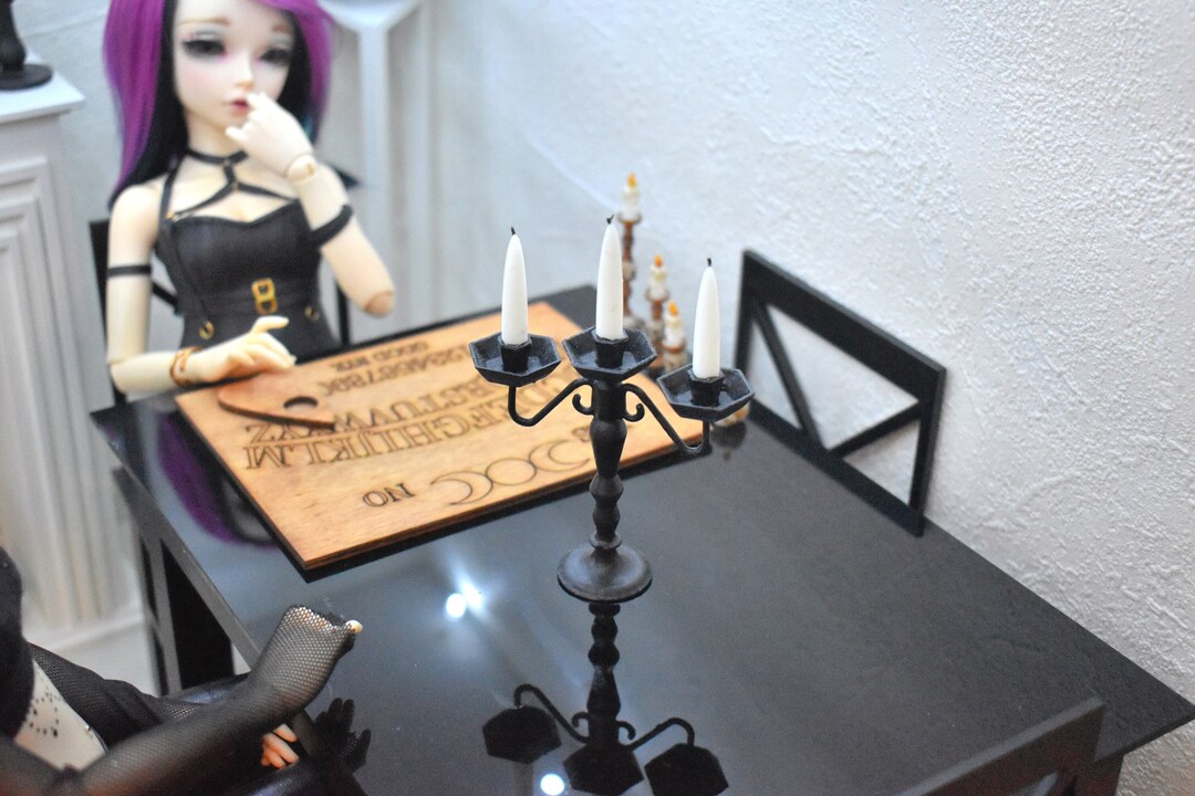 Miniature Candle Holder for Model Doll, Fashion Royalty, BJD Minifee ...