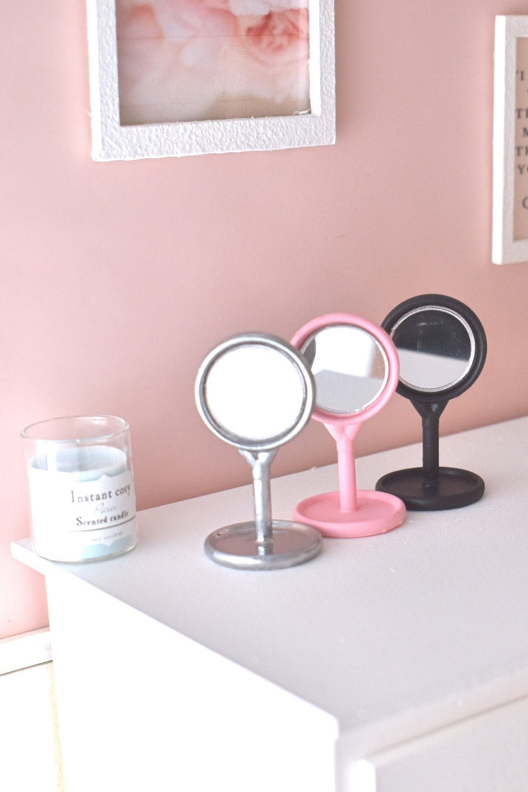 Miniature Hand Mirror 1/4 Bjd Minifee MSD, Youpladolls - Etsy