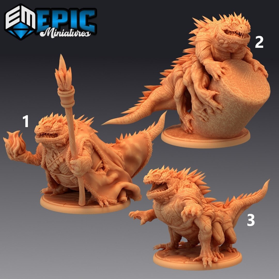 Classic Basilisk by Epic Miniatures - Etsy