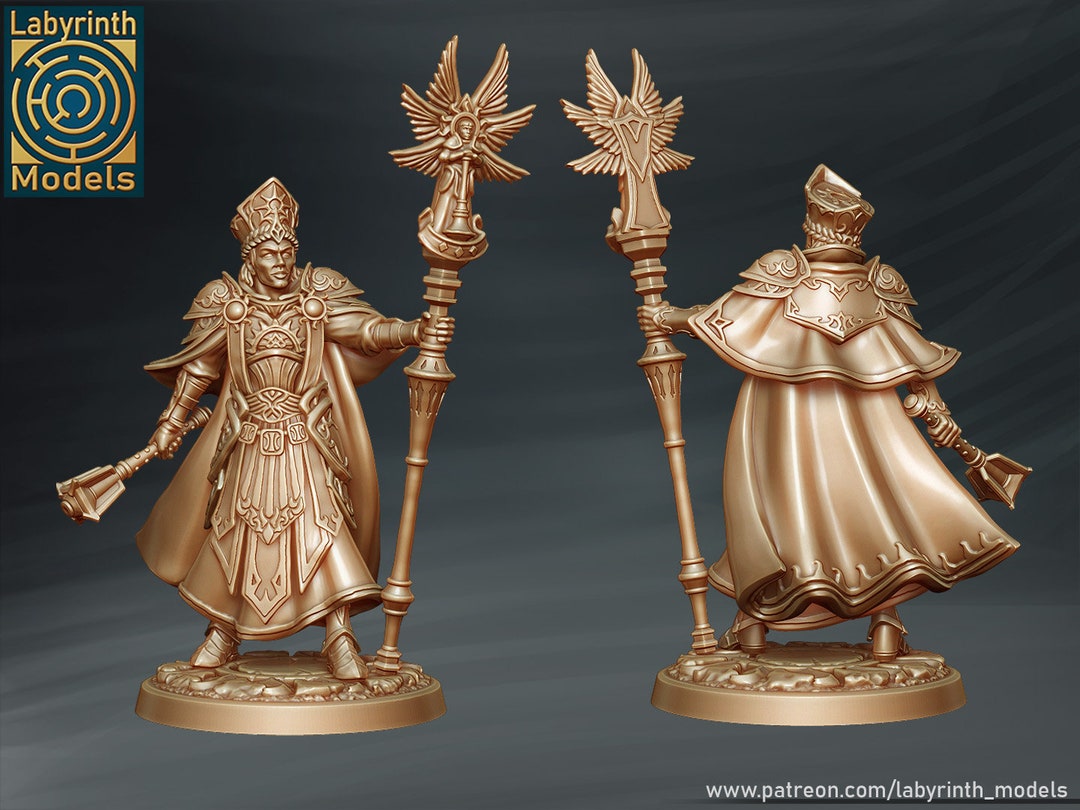 Cardinal in Armor by Labyrinth Models - Etsy