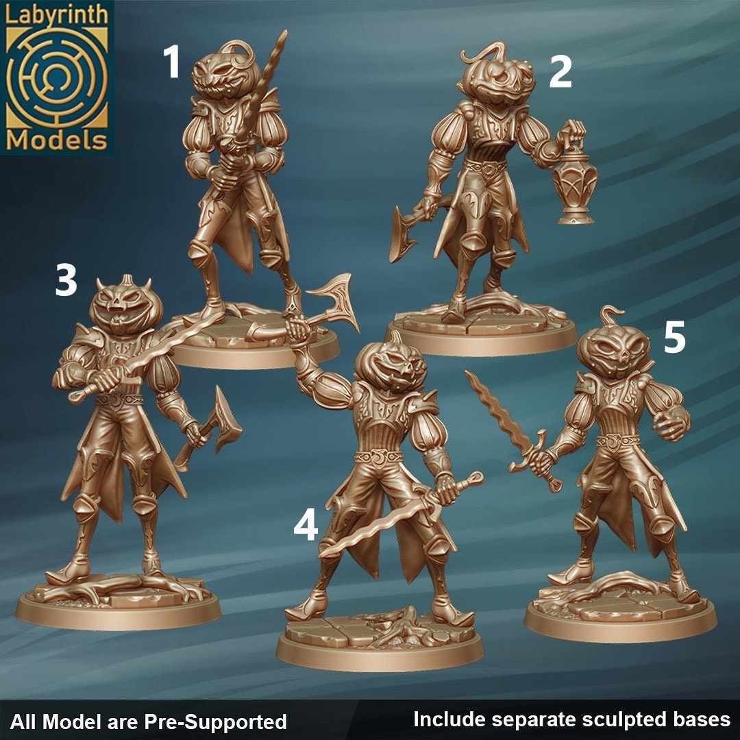 Witches' Thralls by Labyrinth Models - Etsy