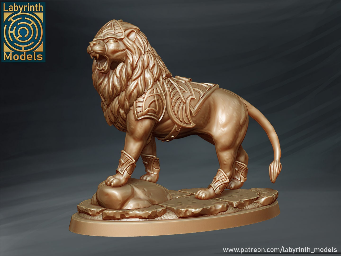 Kemet Sekhmet Lions by Labyrinth Models - Etsy