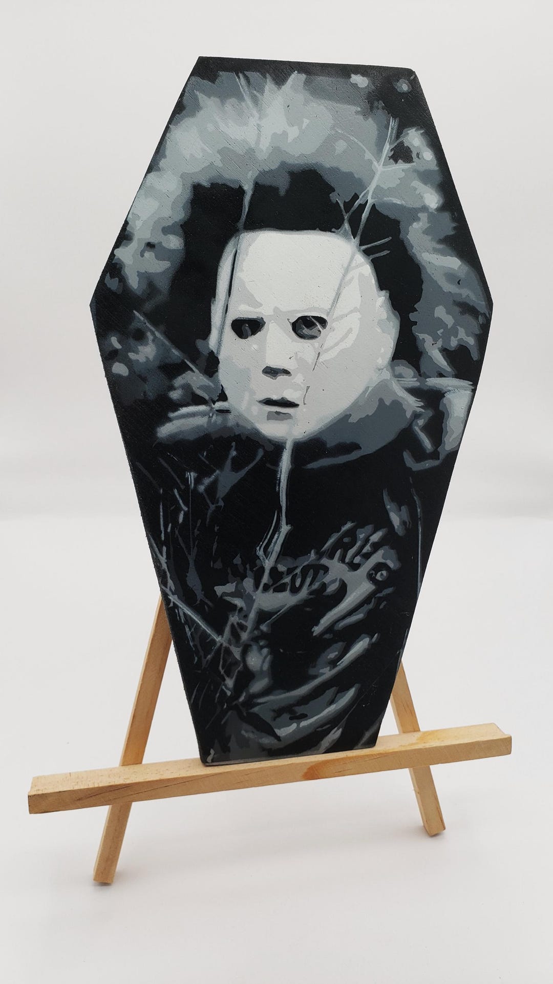 Myers Eddie Horror Coffin Wood Wall Pop Art - Etsy